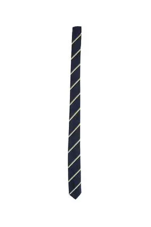 Thom Browne Striped Mogador Neck Tie - Blue