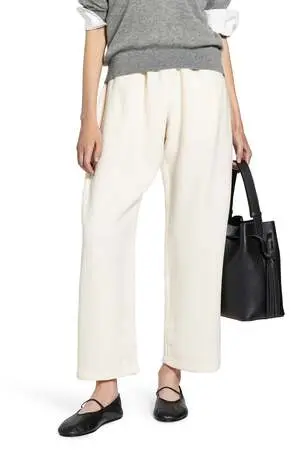 Studio Nicholson Thalo Pants Wide Leg Trousers - White