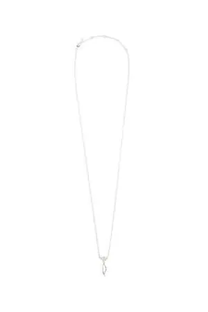 LUCAS BAUER Amethyst Belly Chain In Sterling