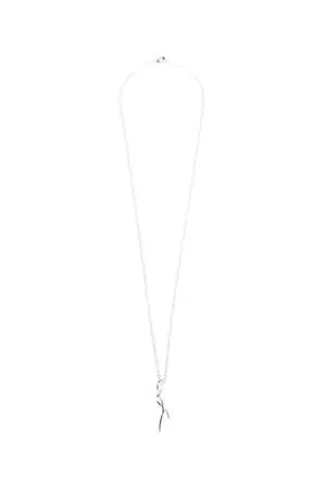 LUCAS BAUER Link Chain Necklace With Acrobat Pendant