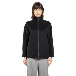 Max Mara Wool Cashmere Silk Jacket - Black