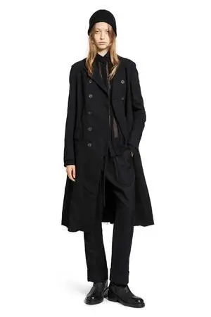 FORME D'EXPRESSION Viscose Wool Long Coat
