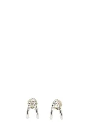 BIJULES Bolero Studs - Silver