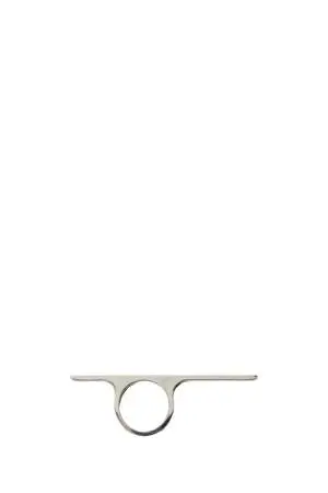 BIJULES Mini Curved Bar Ring In -tone Brass