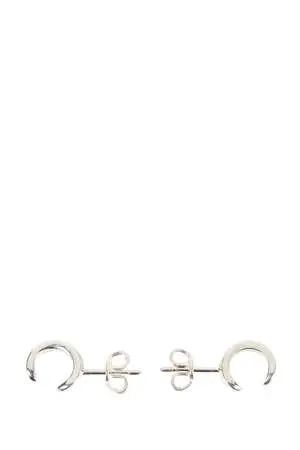 BIJULES Earpod Stud Earrings - Silver