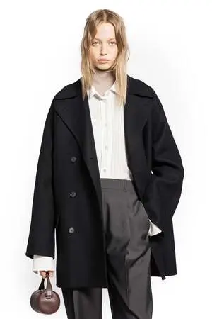 THE ROW Azuron Coat - Black