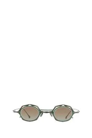 ZIGGY CHEN Geometric Clip Sunglasses - Silver
