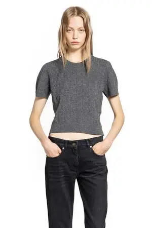 THE GARMENT Como Mini Rib Wool Knit Tee