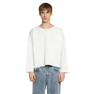 SECOND / LAYER Thrasher Ls Teee - White