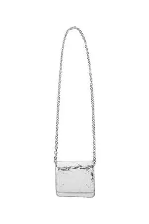 Maison Margiela Silver Tone Wallets For Men