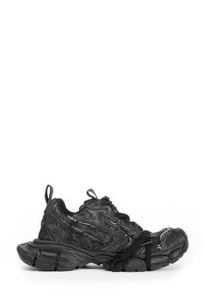 Balenciaga 3xl Sneakers In Distressed Denim