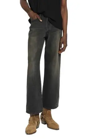 SSSTEIN Loose Fit Wide Leg Denim Jeans