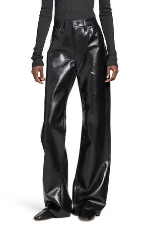 AGOLDE Mid-rise Kickboot Recycled Leather Pants