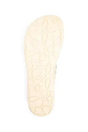 Loewe Rio Lace-up Flats In Suede