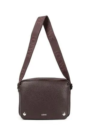 Loewe Medium Pebble Messenger Bag - Brown