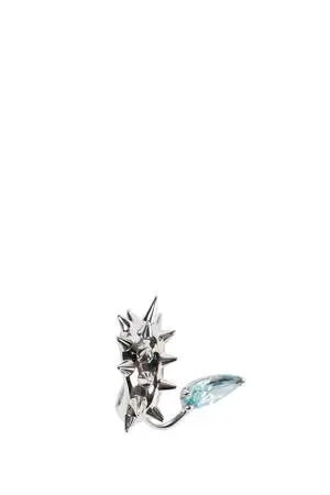 ALAN CROCETTI Mini Spike Alien Aqua Ear Cuff