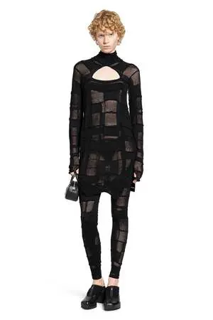 HALOS Checked Footless Tights