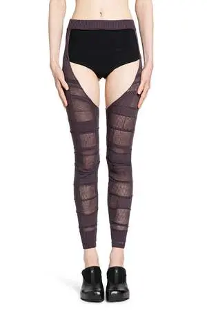HALOS Checked Footless Tights