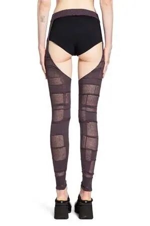HALOS Checked Footless Tights