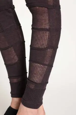 HALOS Checked Footless Tights