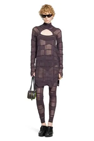 HALOS Checked Footless Tights