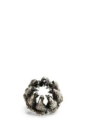 KD2024 Parrot Vortex Ring With Black Stone Details
