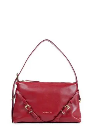Givenchy Mini Voyou Bag In Shiny Leather - Red