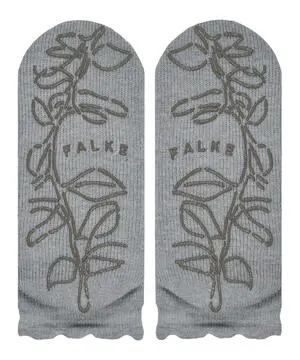 Falke Soft Elegance Ankle Socks - Grey