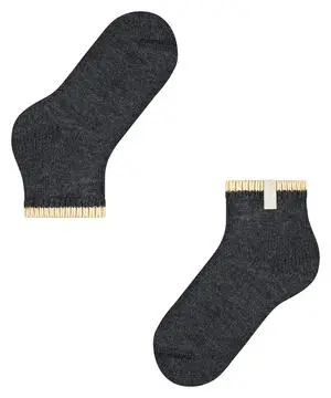 Falke Cosy Plush Ankle Socks - Grey