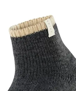 Falke Cosy Plush Ankle Socks - Grey