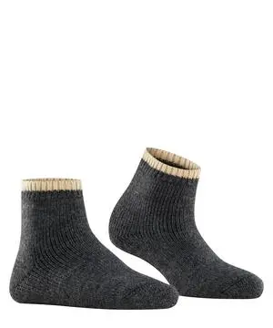 Falke Cosy Plush Ankle Socks - Grey