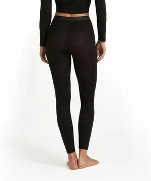 Falke Climawool Thermal Leggings - Black