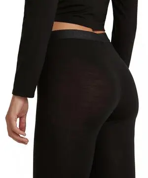 Falke Climawool Thermal Leggings - Black