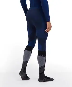 Falke 3/4 Warm Performance Trousers - Blue