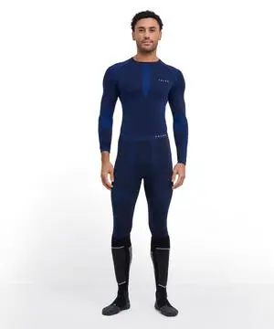 Falke 3/4 Warm Performance Trousers - Blue