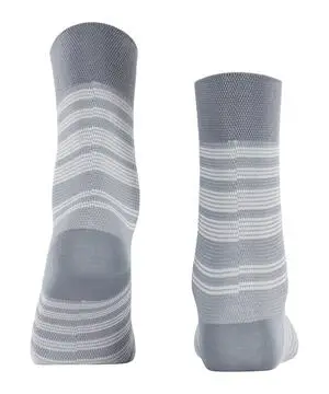 Falke Sunset Stripe Crew Socks - Grey