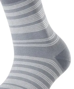 Falke Sunset Stripe Crew Socks - Grey