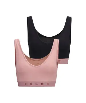 Falke Cotton Jersey Bralettes Set Of 2