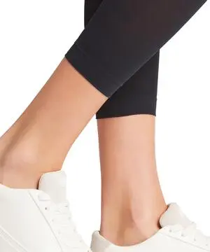 Falke Pure Matt 50 Denier Capri Leggings - Blue