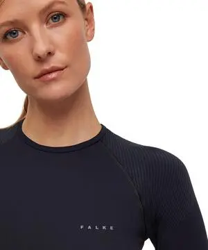 Falke Long-sleeve Performance Shirt - Black