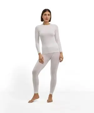 Falke Long-sleeve Performance Shirt - White