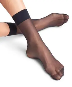 Falke Pure Matt 20 Denier Stockings - Blue