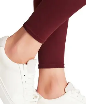 Falke Cotton Touch Leggings - Red