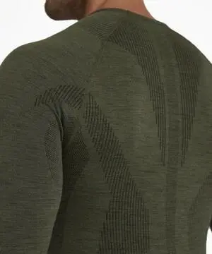 Falke Wool-tech Base Layer Long Sleeve Shirt - Green