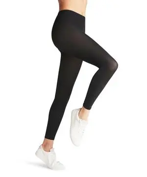 Falke Cotton Touch Leggings - Black