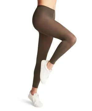 Falke Cotton Touch Leggings - Green