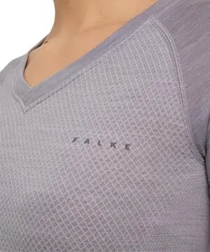 Falke Wool-tech Light Long Sleeve Shirt - Grey