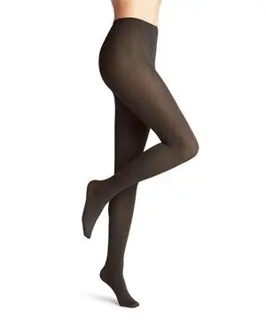 Falke Cotton Touch Tights - Brown