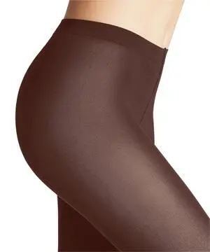 Falke Cotton Touch Tights - Brown
