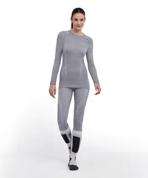 Falke Long-sleeve Shirt Wool-tech - Grey
